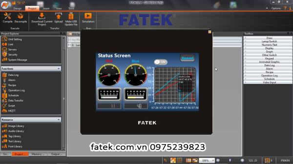 HMI Fatek Software - Application of technology in production
