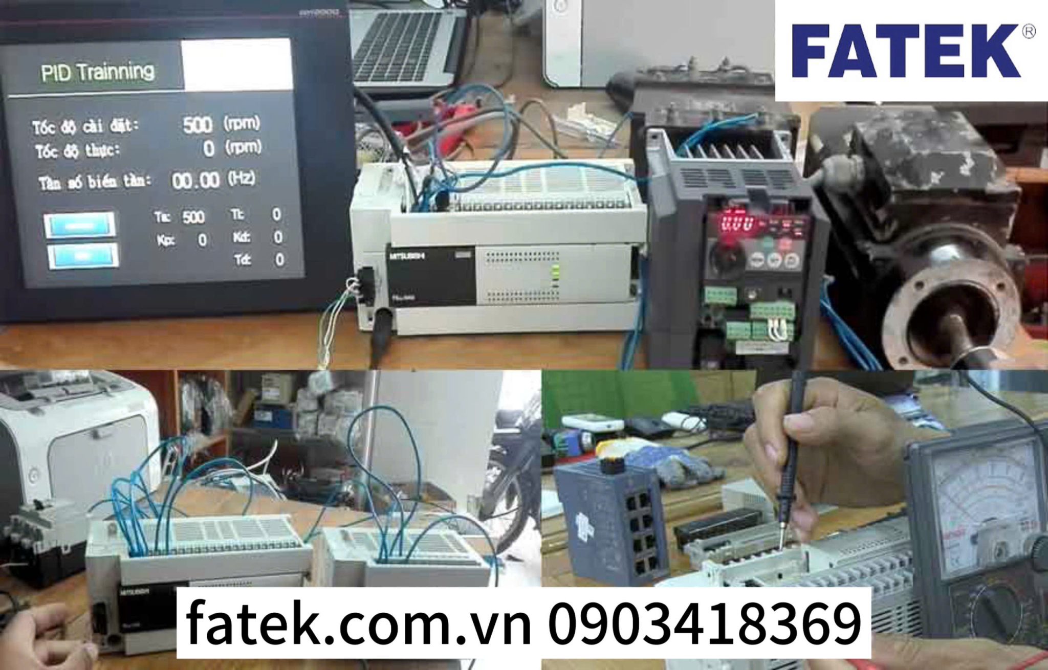 Lập trình và sửa chữa PLC Fatek chuyên nghiệp hàng đầu